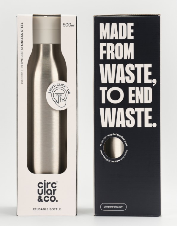 Circular Water Bottle | Promotional Products Home, Bourne International