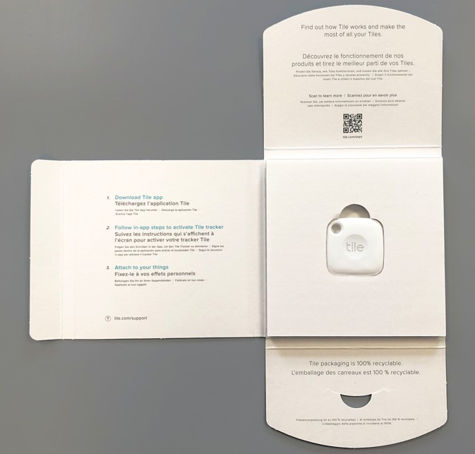 Tile Mate Tracker | Promotional Products Home, Bourne International